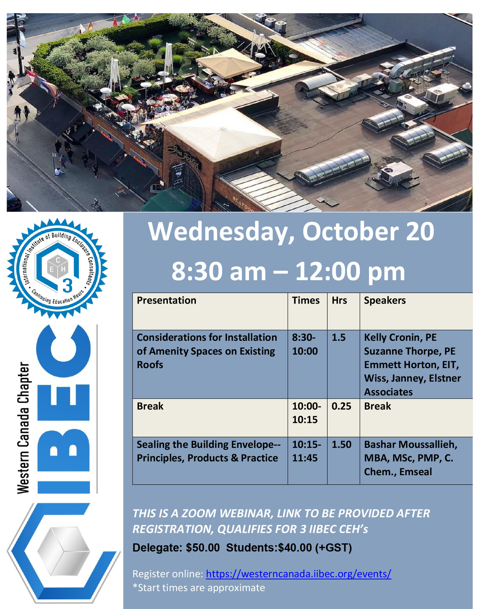 October 2021 IIBEC Webinar Seminar